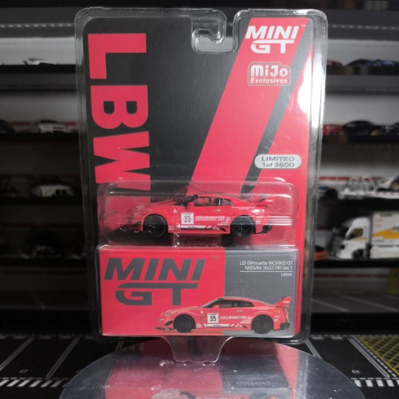 Jual mini gt nissan gtr r35 lbwk #311 | Shopee Indonesia