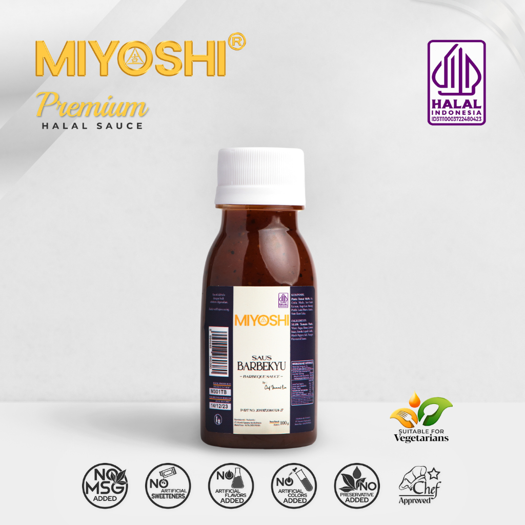 Jual Miyoshi Saus Barbekyu Sauce 100g - Tanpa penguat rasa tambahan ...