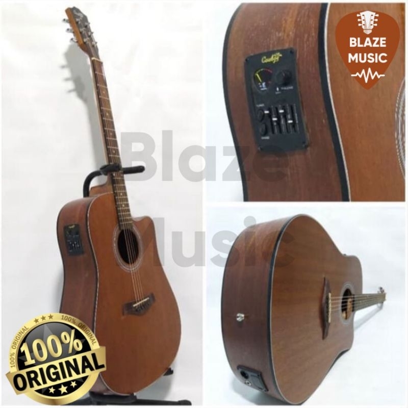 Jual [ORIGINAL] Gitar akustik elektrik IMPORT COWBOY GWC 240 NS NA ORIGINAL EQ TUNER | Shopee ...