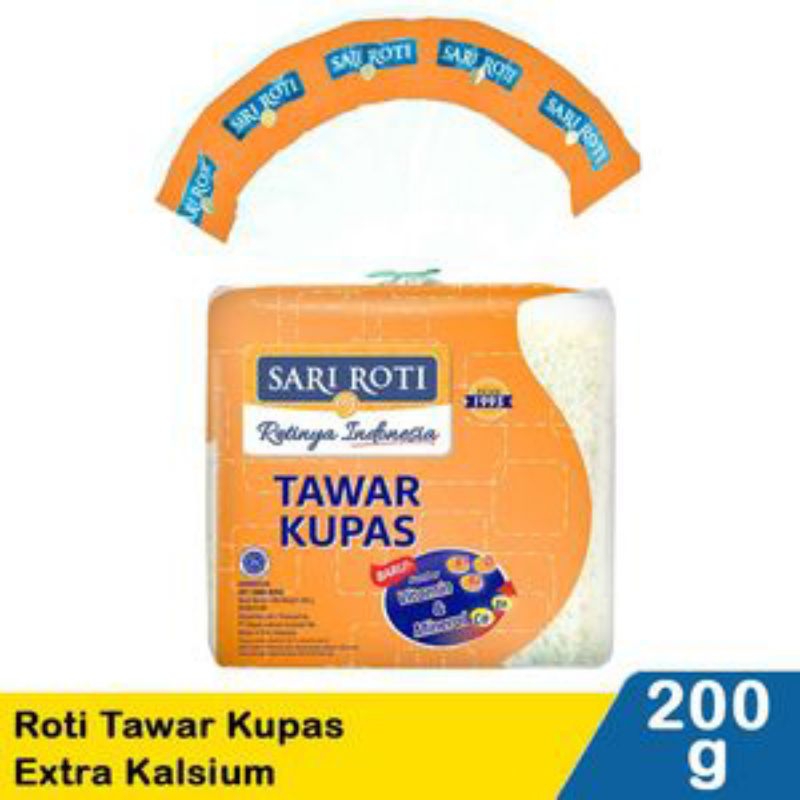 Jual Roti Tawar Kupas Extra Kalsium 200G | Shopee Indonesia