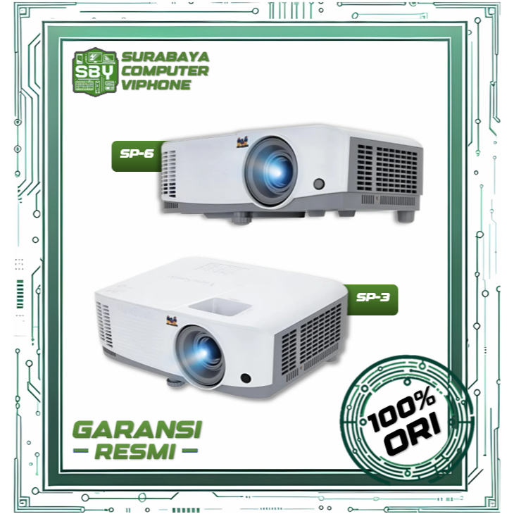 Jual Proyektor Viewsonic SP3, SP6, PA503XE | Kecerahan Tinggi ...