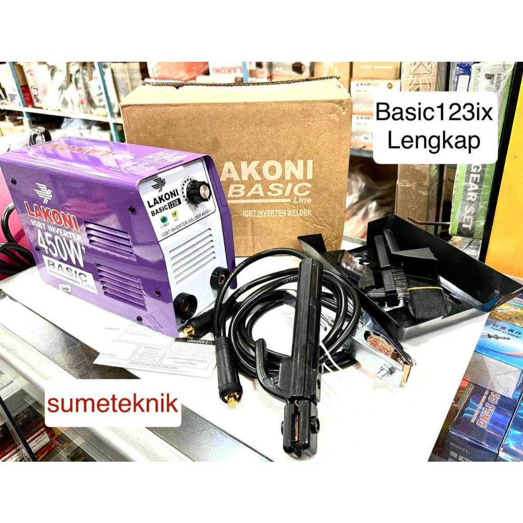 Jual Mesin Las Lakoni Basic123ix Trafo Las Lakoni Basic 123ix Inventer Las Basic123 Lakoni ...