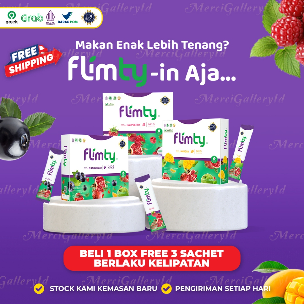 Jual FLIMTY FIBER BELI 1 BOX FREE 3 SACHET BERLAKU KELIPATAN EXP PRODUK ...