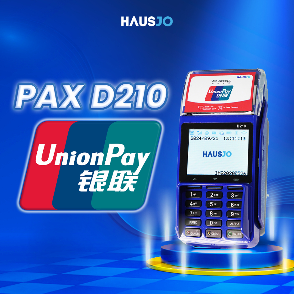 Jual Hausjo - Mesin EDC Union Pay Pax D210 | Shopee Indonesia
