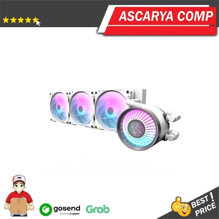 Jual Aigo DarkFlash DN360 / DN 360 ARGB - White - Liquid CPU Cooler | Shopee Indonesia