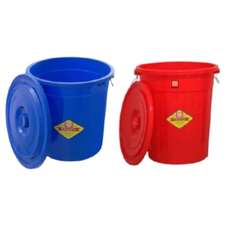 Jual Ember Standard 80Ltr 180T Shinpo (Dengan Tutup) Ember Plastik Anti ...