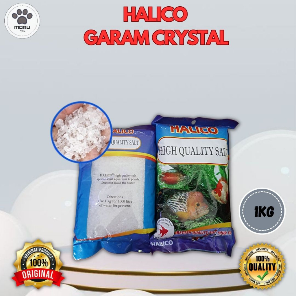 Jual Garam Kristal Ikan HALICO Crystal Salt Import Australia Aquarium ...
