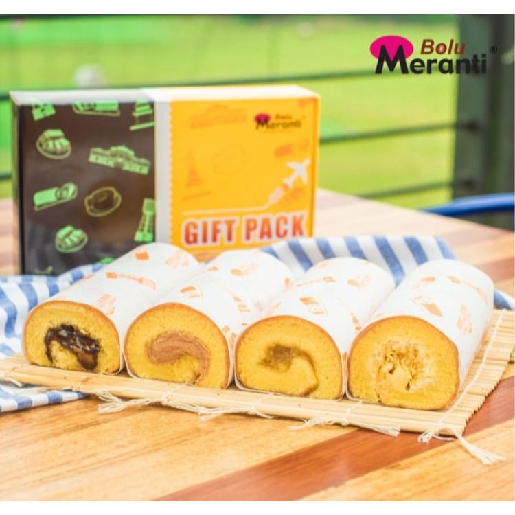 Jual Bolu Meranti Medan Termurah 4in1 /Gift pack | Shopee Indonesia