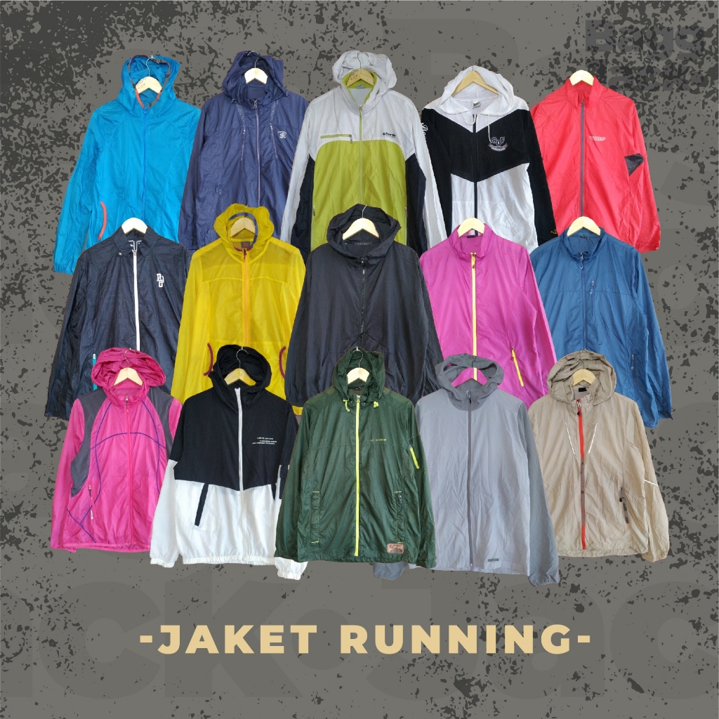 Jual Vol 1. Jaket Parasut - Jaket Sport Running - Jaket Hiking & Trail ...