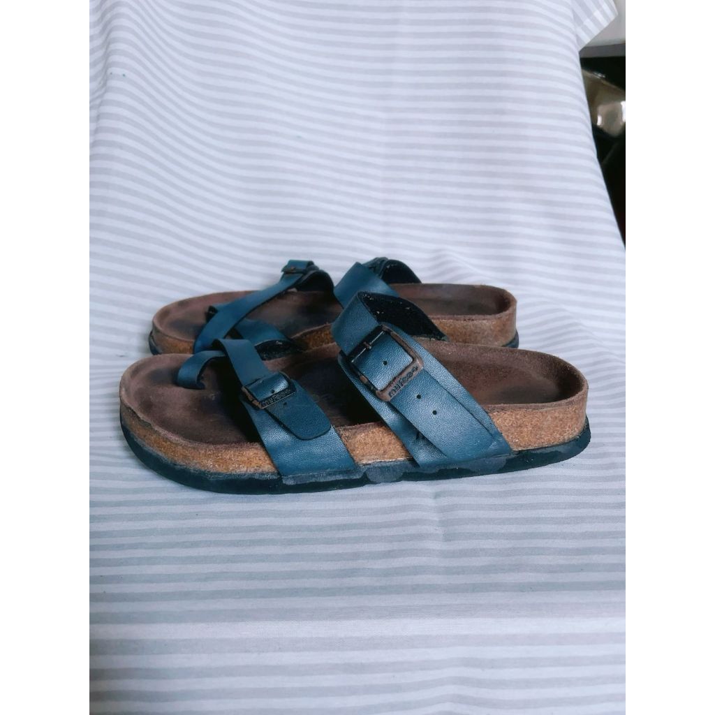 Jual Sepatu Sandal Sendal Pria Wanita Myfeet My Feet 2 Strap Blue Authentic Original Shopee
