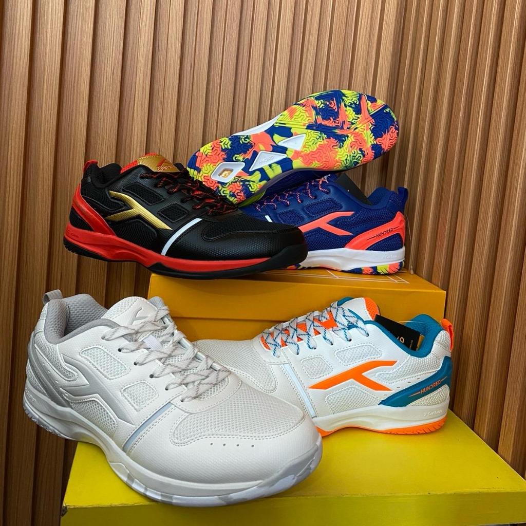 Jual [GOBIG] Sepatu Olahraga Badminton HUNDRED BLAST Junior dan Dewasa ...