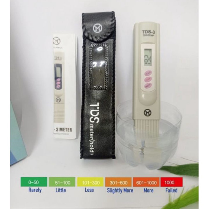 Jual TDS Meter TDS3 PPM Meter Alat Pengukur PPM Hoponik dan PH Air ...