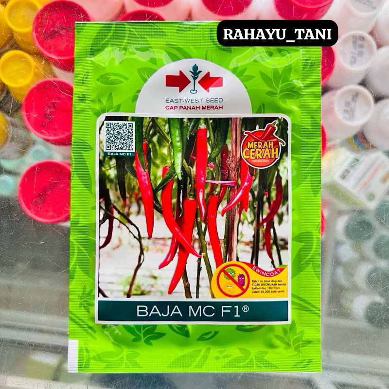 Jual Benih Cabe Besar BAJA MC F1 1500 Butir Cap Panah Merah | Shopee ...