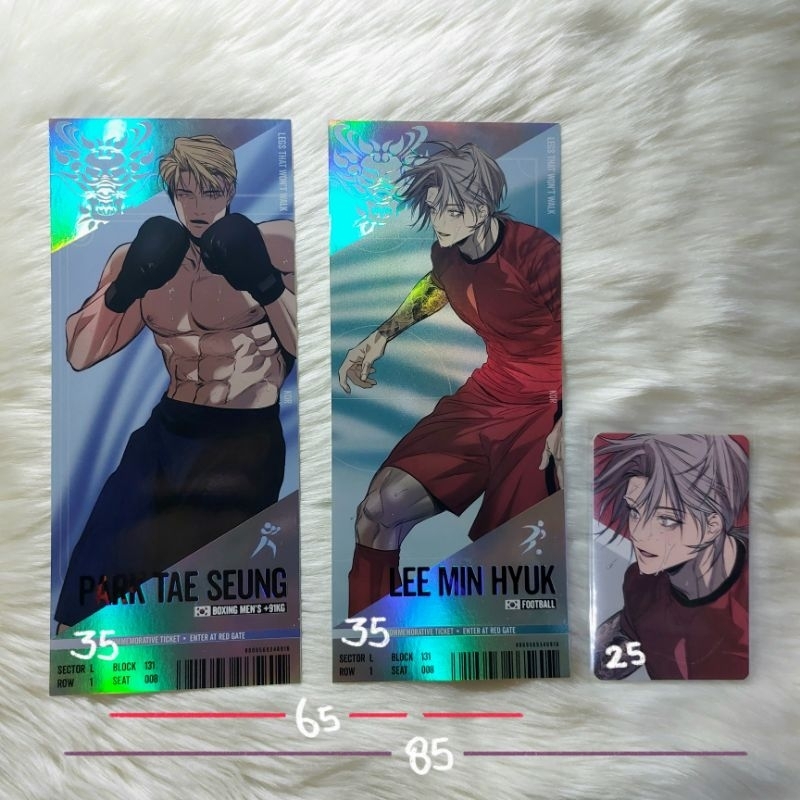 Jual (READY) 4CUTS TEAM LEZHIN RPC OFFICIAL LEZHIN PAINTER OF THE NIGHT ...