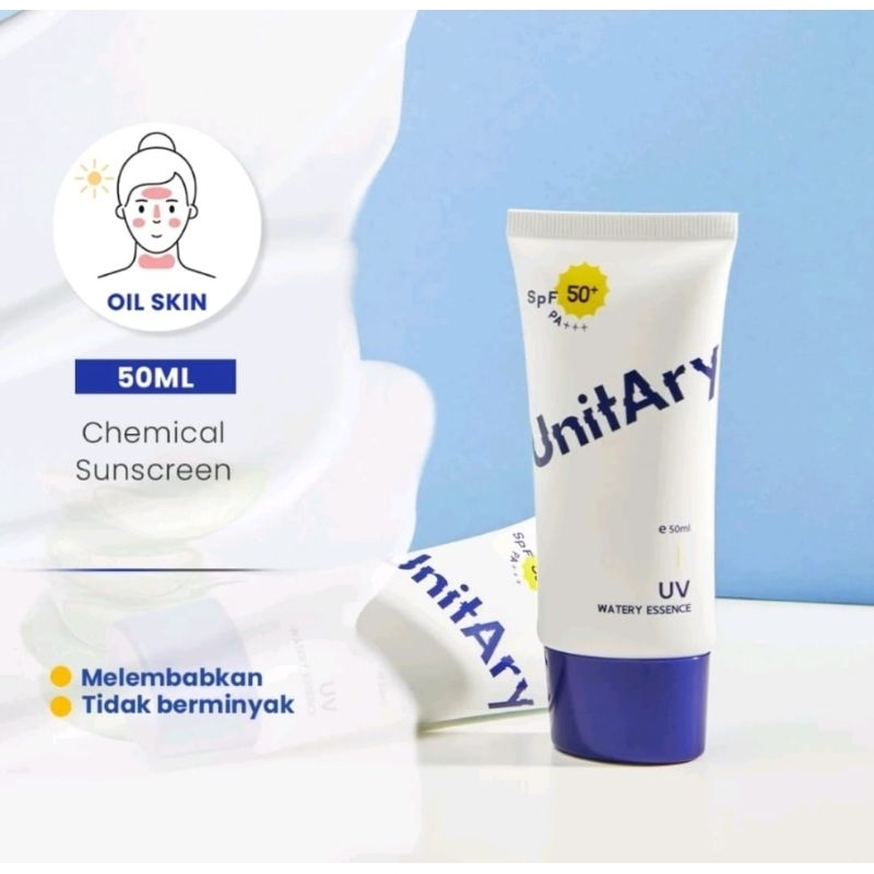 Jual Sunscreen Unitary Watery Essence Oil Control Sunscreenfor Oily ...