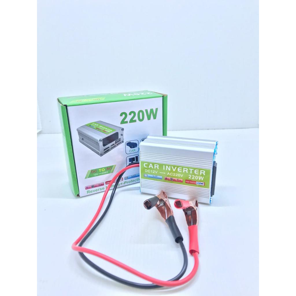 Jual New Prodak!!! Power Inverter DC To AC 220W Gratis Jam Tangan ...