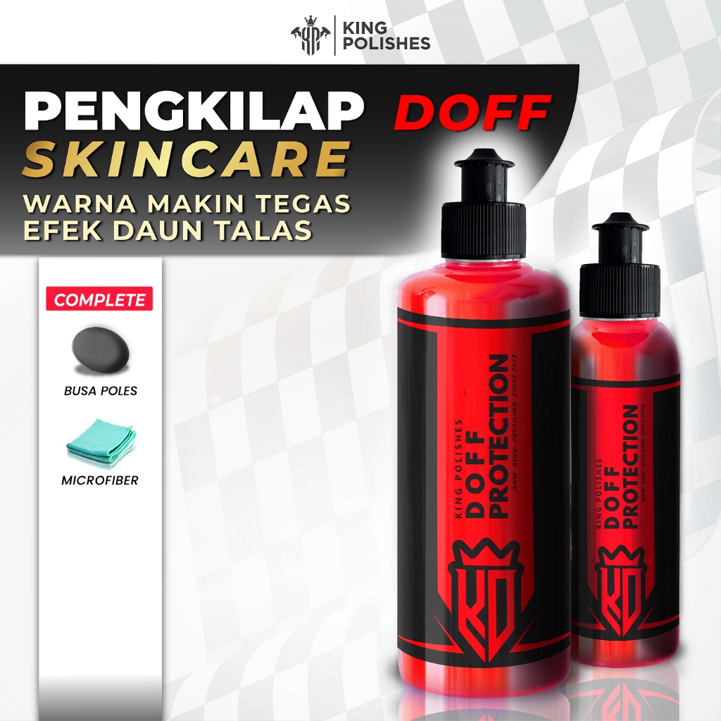 Jual KING POLISHES Doff Protection Pengkilp Body Motor Doff Matte Aman ...