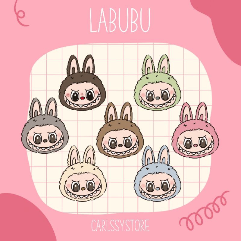 Jual Sticker Nama Custom - Labubu | Shopee Indonesia
