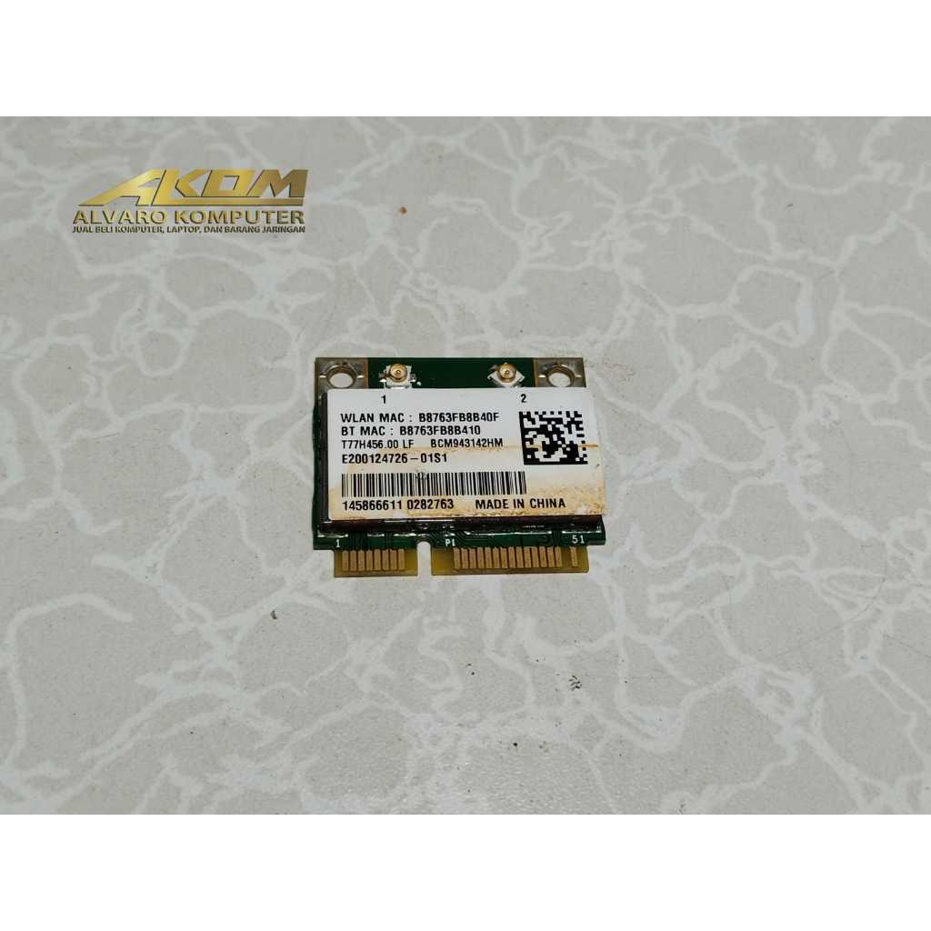 Jual Wireless Card atau Wifi card Laptop Sony Vaio SVF142C29W Broadcom Bcm943142Hm | Shopee ...