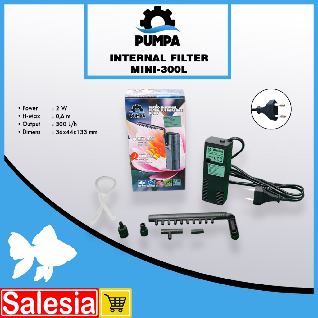 Jual INTERNAL FILTER PUMPA MINI 300L AQUARIUM AQUASCAPE | Shopee Indonesia