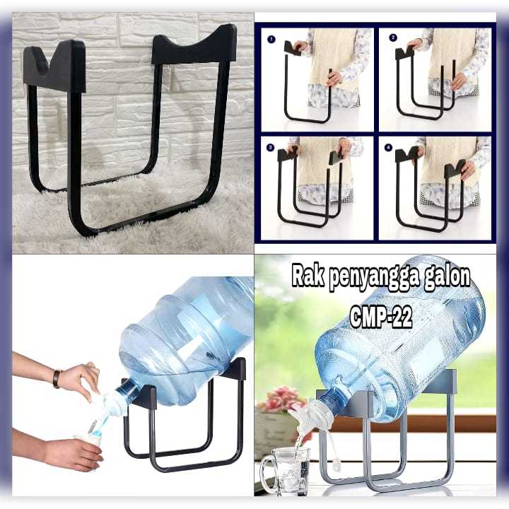 Jual Rak Penyanggang Galon CMP-22/RAK TEMPAT GALON AIR DUDUKAN GALON ...