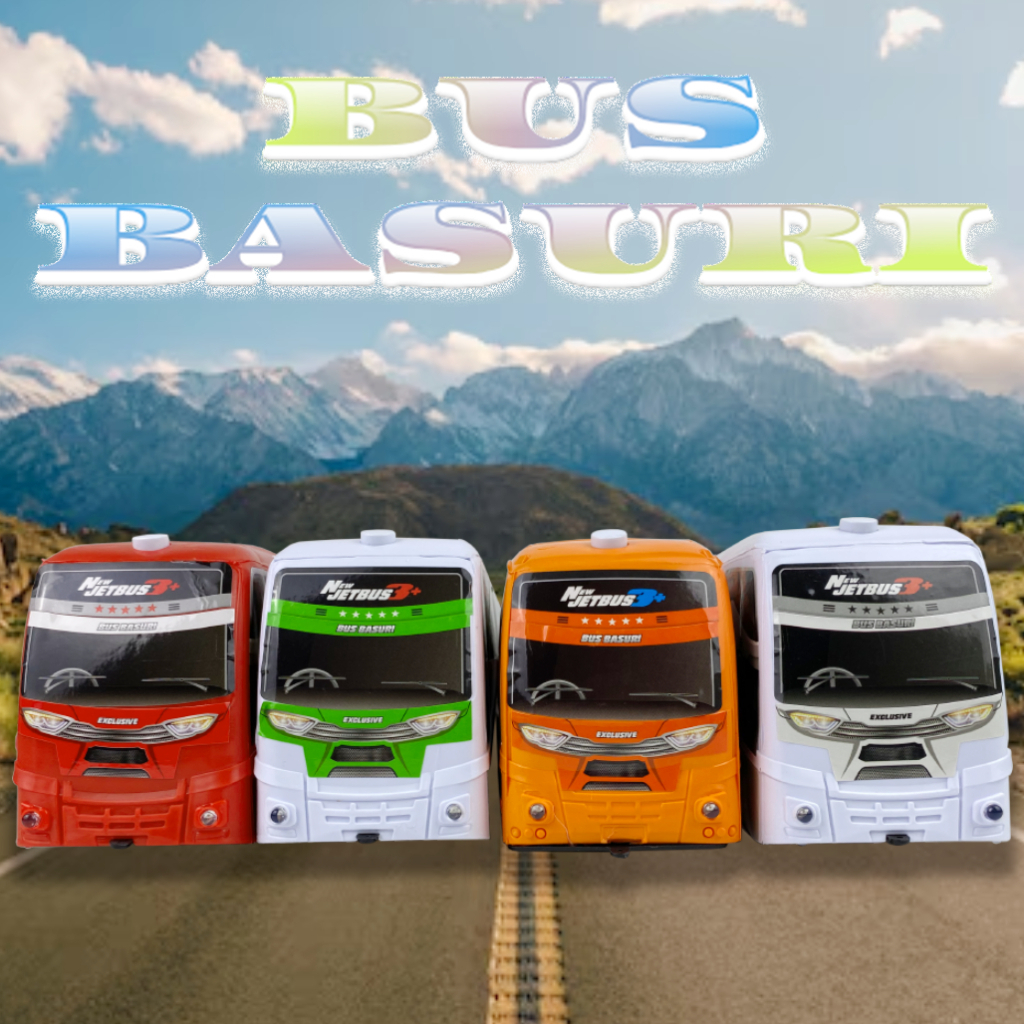 Jual MAINAN ANAK BUS BASURI MAINAN VIRAL BUS TELOLET BP19 / (TELOLET ...