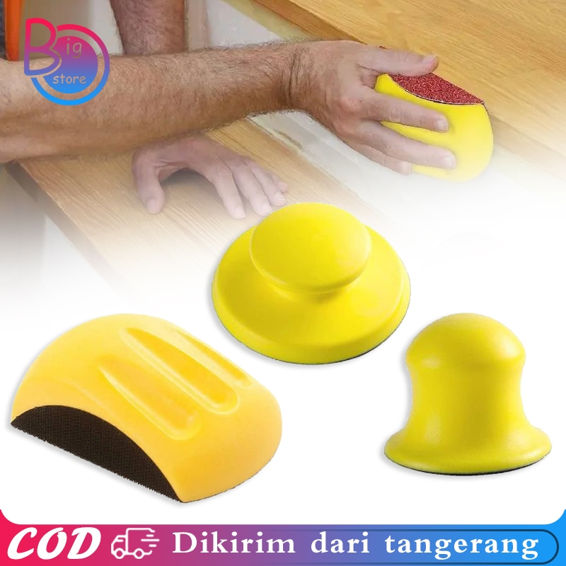 Jual Hand Sanding Block 3/5 Inch Tatakan Amplas Manual Sander Block ...