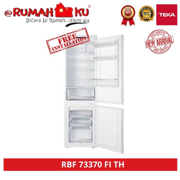 Jual KULKAS TANAM TEKA RBF 73370 FI TH BUILT - IN REFRIGERATOR | Shopee ...