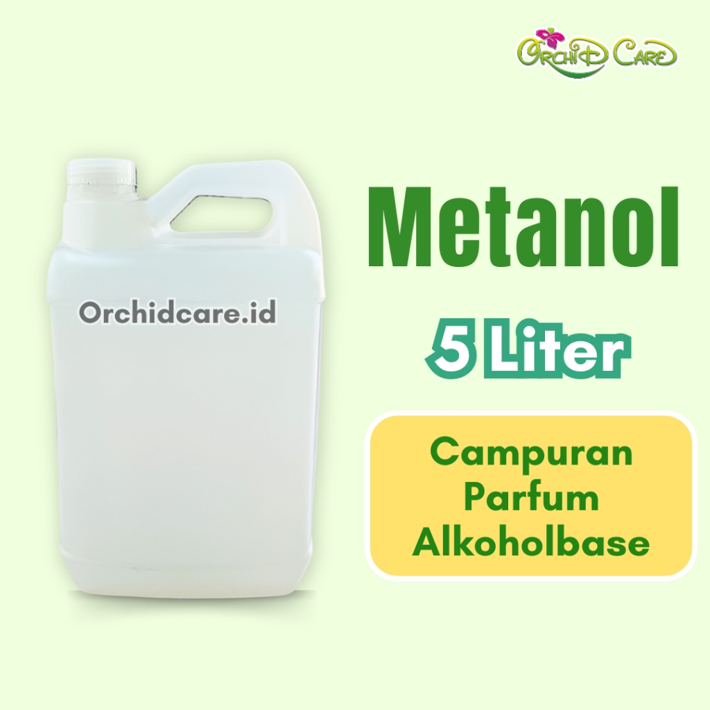 Jual Metanol Bahan Campuran Parfum Laundry Pakaian Alkoholbase 5 Liter ...