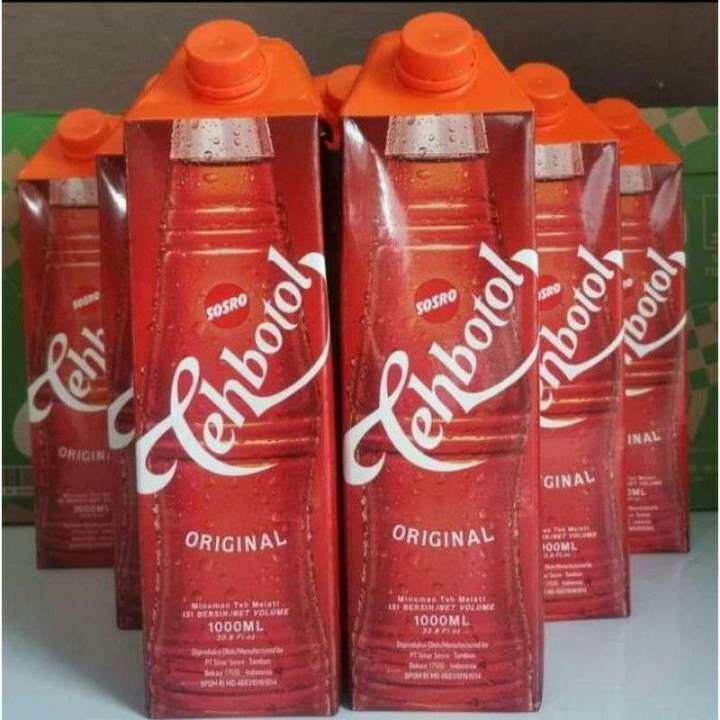 Jual Teh Botol Sosro 1Liter original | Shopee Indonesia