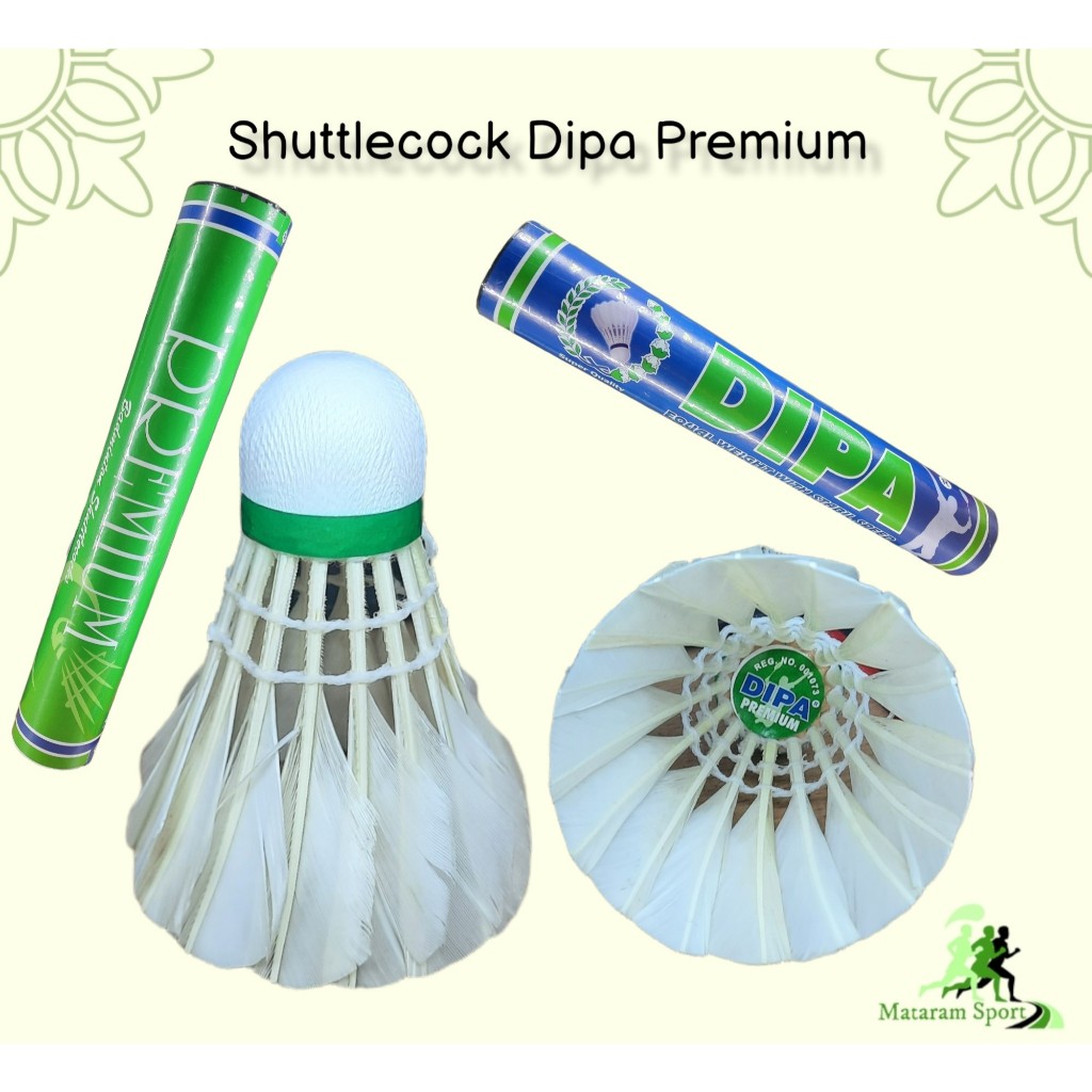Jual Shuttlecock Dipa Hijau Premium Kualitas Terbaik | Shopee Indonesia