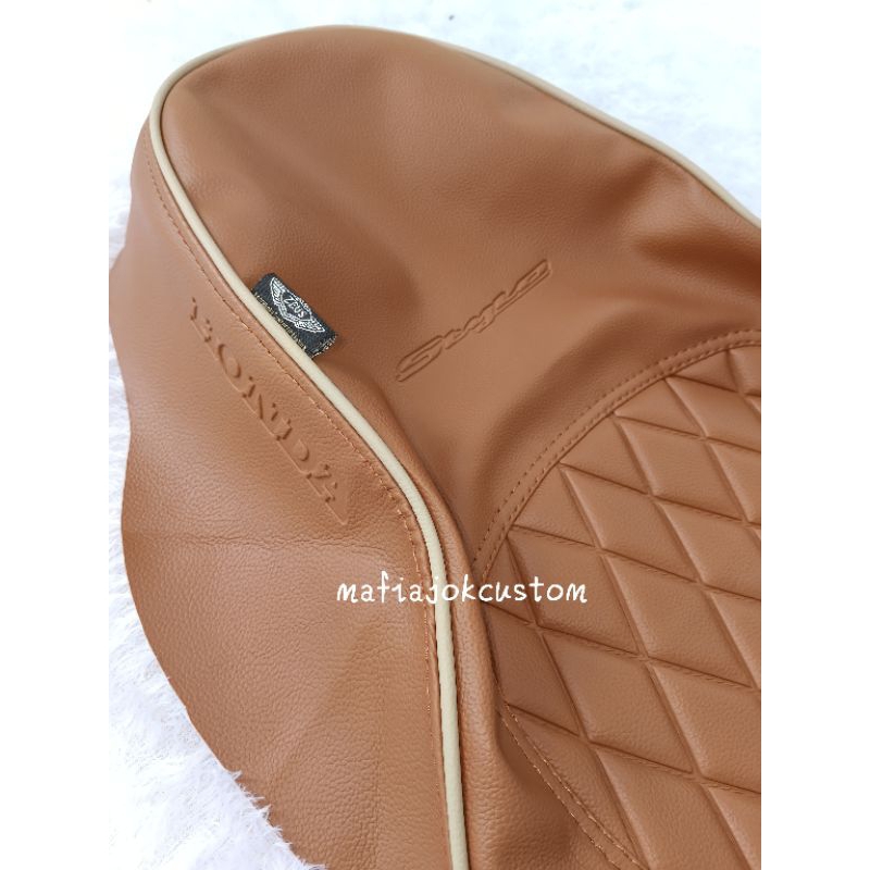 Jual Sarung/Cover Jok Honda Stylo 160 Modif Retro Caferacer Clasic ...