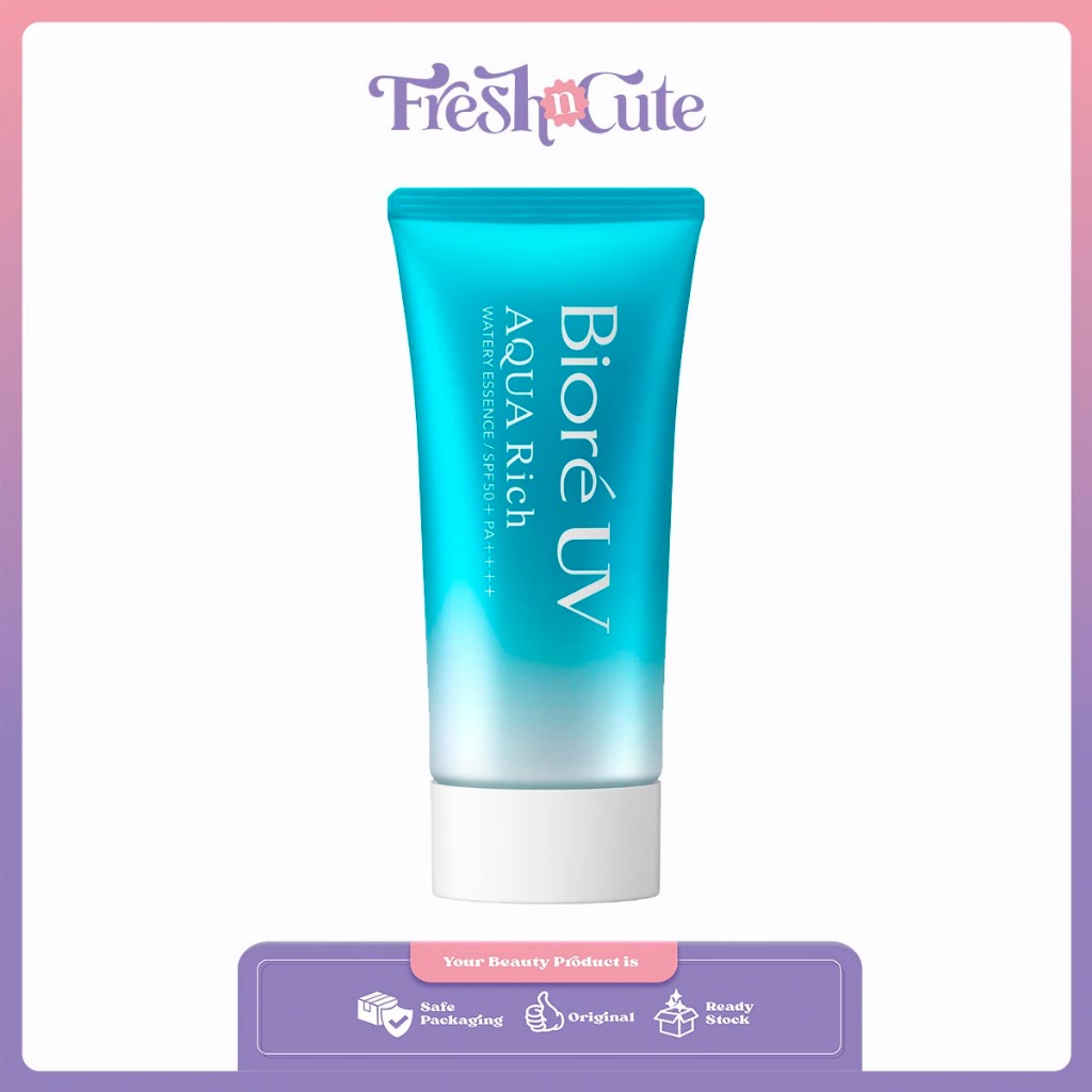 Jual BIORE - UV Aqua Rich Watery Essence Sunscreen Skin Care SPF 50 PA++++ | Shopee Indonesia