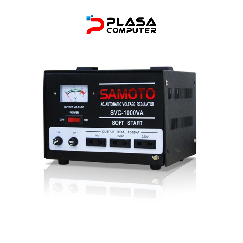 Jual Stavolt SAMOTO 1000VA Automatic AC Voltage Regulator Soft Start ...