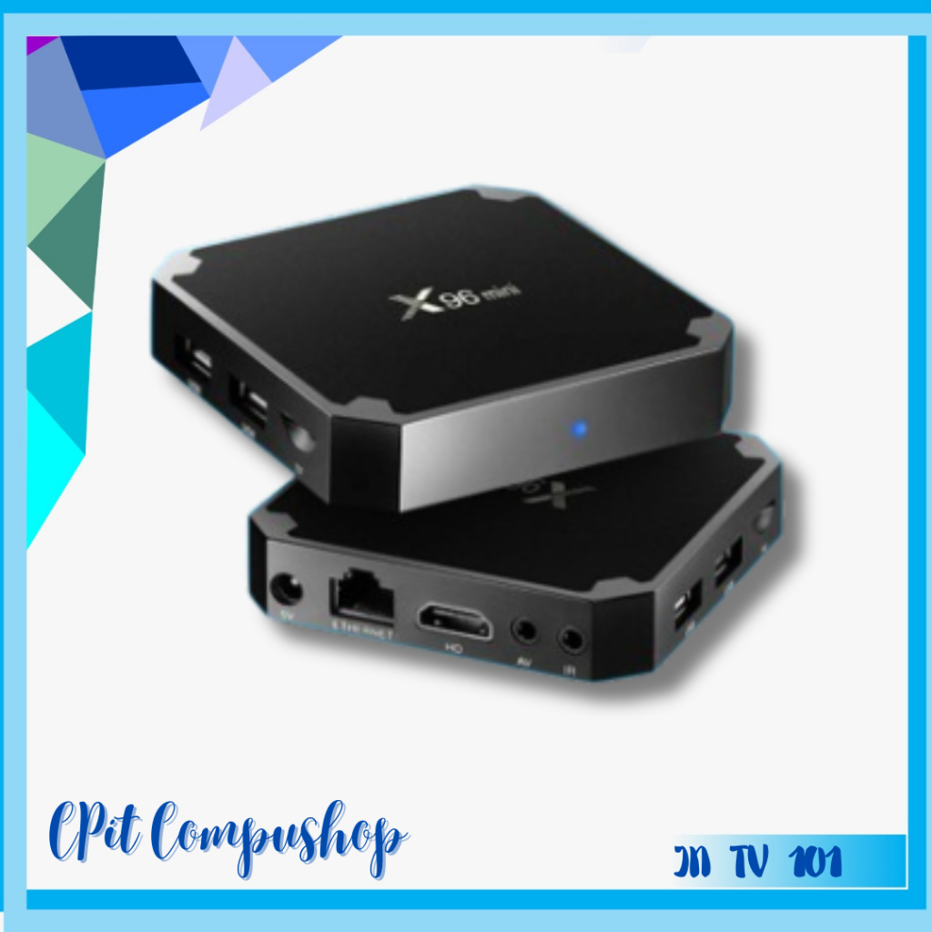 Jual X96 mini Android 7.1 4K Ultra HD DDR3 1GB RAM 8GB ROM Smart TV Box ...