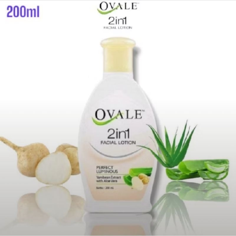 Jual OVALE 2IN1 FACIAL LOTION 200ML | Shopee Indonesia