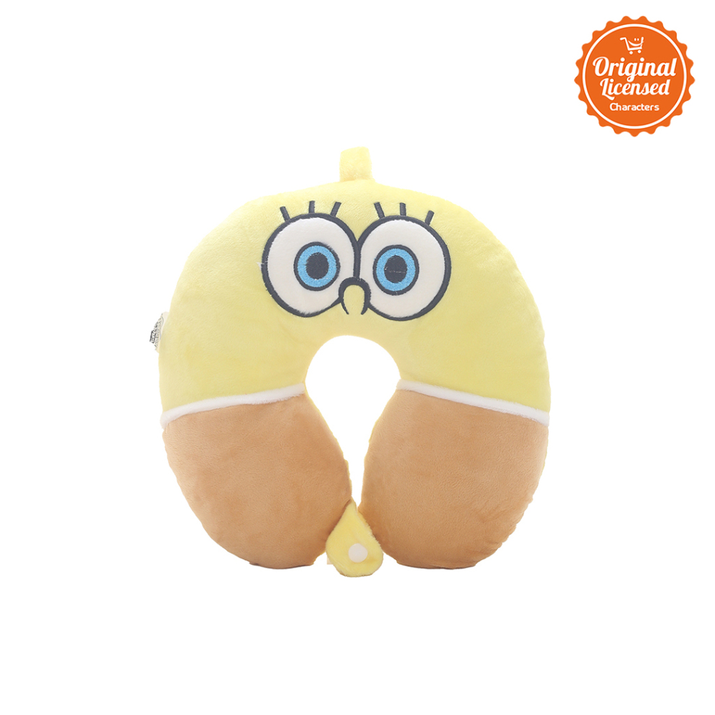 Jual Spongebob Neck Cushion Headrest Kancing Spongebob 25x25 cm ...