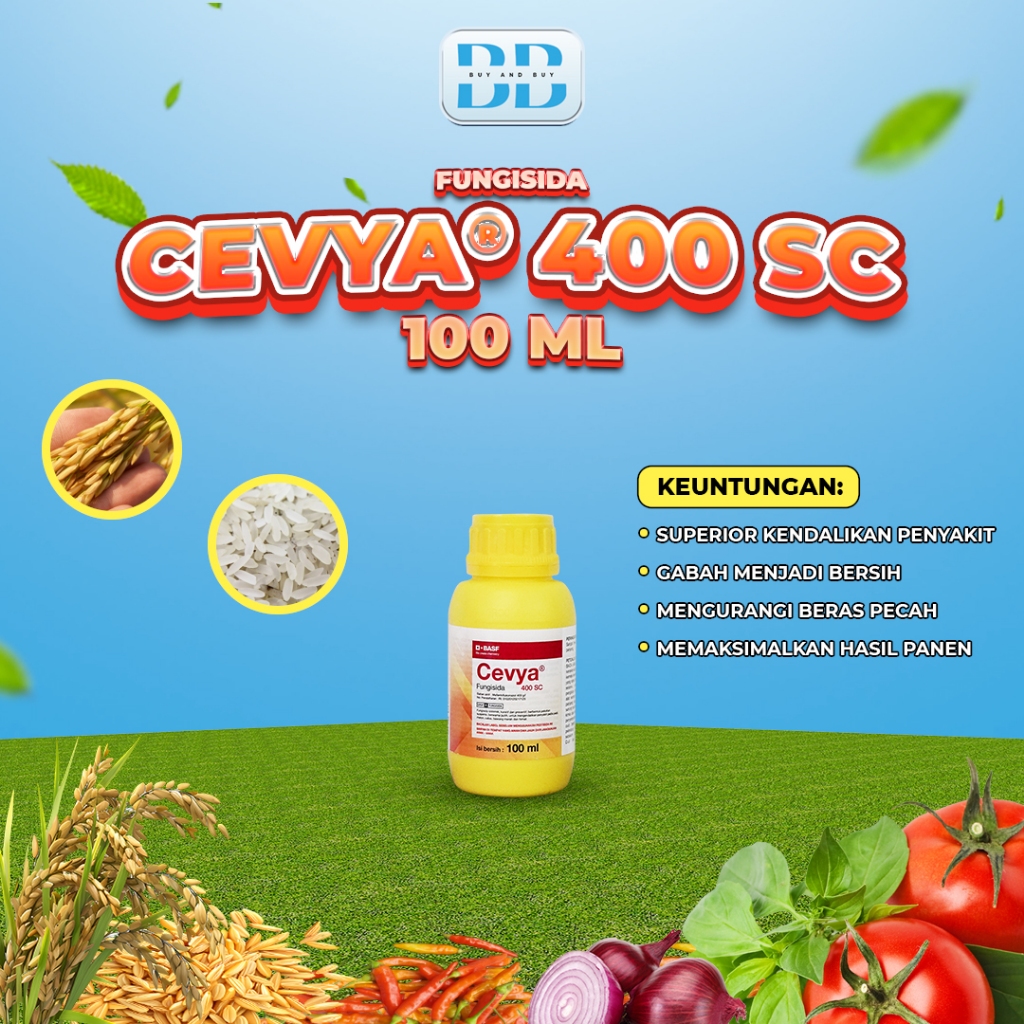 Jual Fungisida Cevya 100 ml - Obat Penyakit Busuk Pelepah Bercak Daun ...