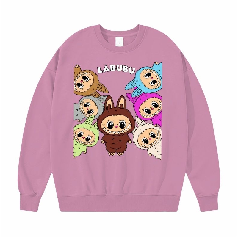 Jual FRIN LABUBU Sweater Crewneck Anak Perempuan Tanggung Usia 5-15thn ...