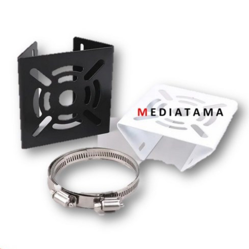 Jual POLE MOUNTING BRACKET DUDUKAN CCTV BUAT TIANG INCLUDE KLEM KECIL ...
