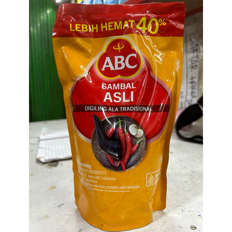 Jual Sambal ABC pouch 690 gram | Shopee Indonesia