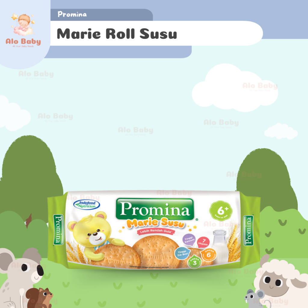 Jual Promina Biskuit Marie Roll Susu 150g 6mo+ | Shopee Indonesia