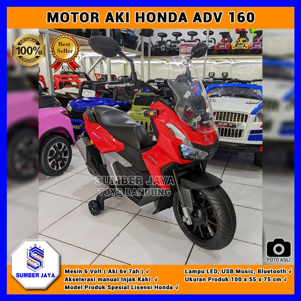 Jual Motor Aki Anak Honda ADV PMB M 299 Lisensi Resmi Honda M299 Nmax ...