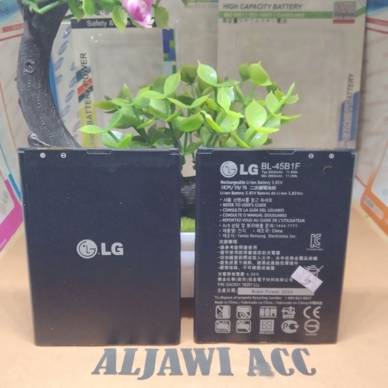 Jual Baterai Bt Batre Battery LG V10 LG Stylus 2 K520Y F600K BL-45B1F ...