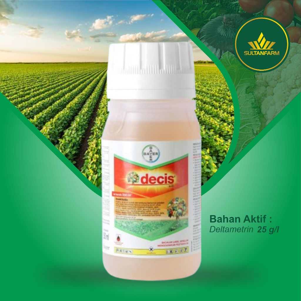 Jual DECIS 25 EC INSEKTISIDA 100ML PENGENDALI HAMA ULAT/KUTU ...