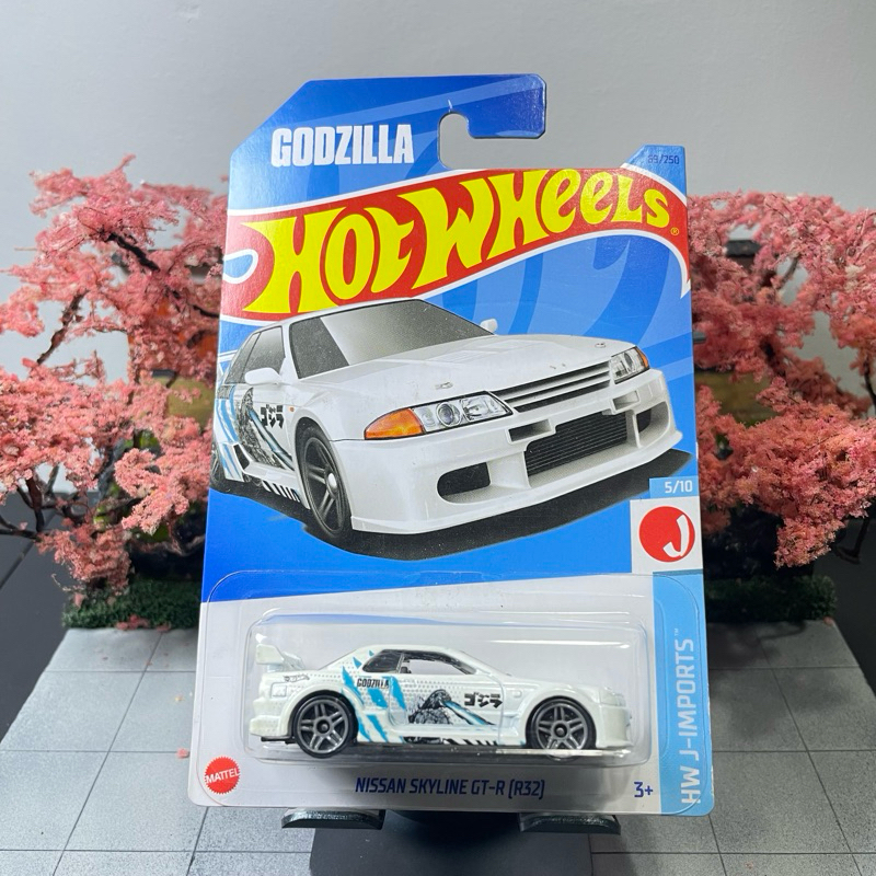 Jual Hot Wheels Nissan Skyline GT-R (R32) Godzilla Japan Card | Shopee ...