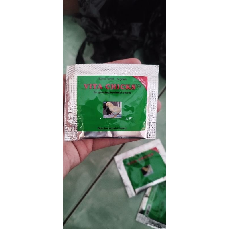 Jual VITACHICK 5GRAM VITAMIN PERTUMBUHAN ANAK AYAM | Shopee Indonesia