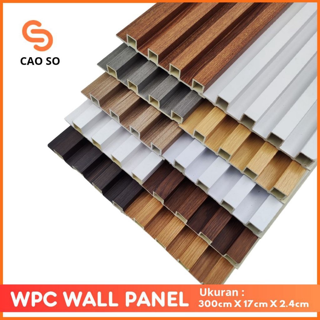 Jual WPC wallPanel 3 Meter Dekorasi Dinding Kayu Wall Panel Wood panel 3M 3D 3cm X 17cm CAOSOID ...