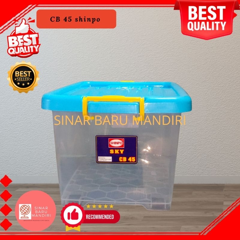 Jual Box Shinpo CB 45 Container Sky Box 45 liter | Shopee Indonesia