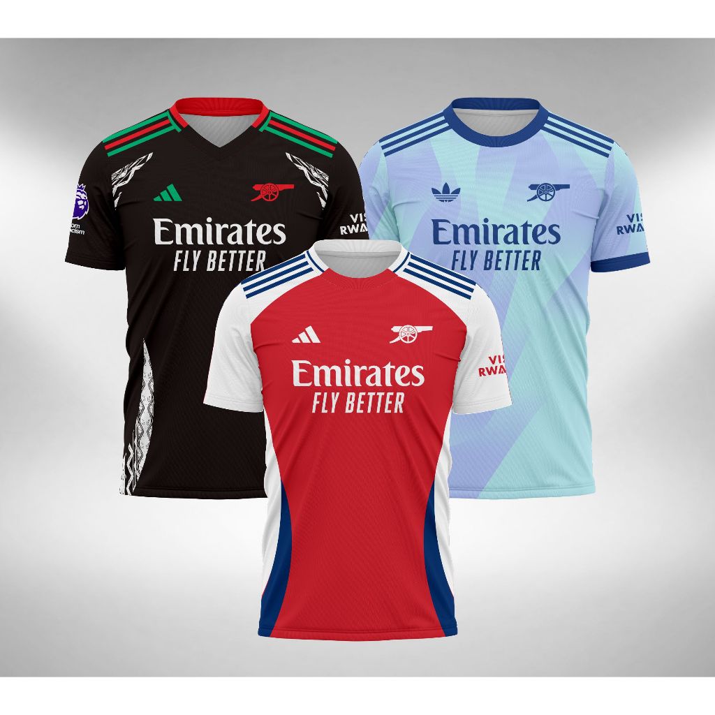 Jual Jersey Arsenal Home Away 3rd 2024 2025 | Shopee Indonesia